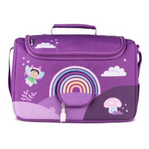 tonies listen & play bag - secure protection for your toniebox, headphones, charging station, and 6 characters - over the rainbow