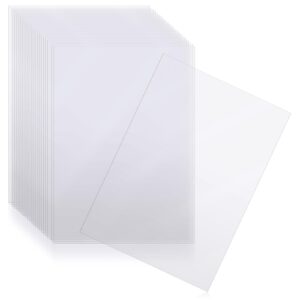 100 pack jumbo card binder giant card sleeves big clear trading 8.3 x 5.9 inch large plastic card sleeves for sports games photo holder protection, no cards