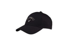 callaway golf 2023 women's liquid metal hat (black/gun metal)