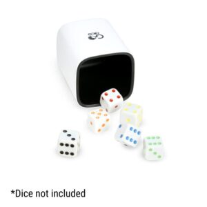 GoCube GoDice Accessory Bundle - USB Charger, Dice Cup, & Unique Foldable Dice Tray to Enhance Your Playing Experience at Home or On The Go. A Perfect Add On for GoDice Owners & Games