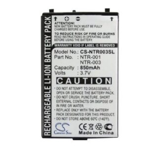 Yibudt 3.7V Battery Replacement for Game Boy Advanced SP C/AGS-A-BP-USA NDS AGS-003 AGS-001 GBA-SP DS NDS SAM-SPRBP(A) AGS-101 AGS-A-BP-USA,BT-M12 BAT-GBASP-1LI NTR-001 NTR-003