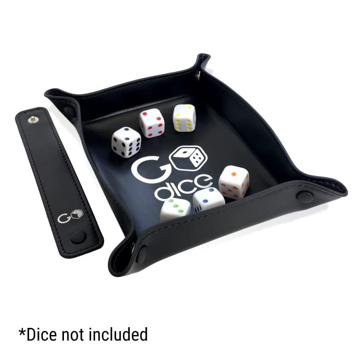 GoCube GoDice Accessory Bundle - USB Charger, Dice Cup, & Unique Foldable Dice Tray to Enhance Your Playing Experience at Home or On The Go. A Perfect Add On for GoDice Owners & Games