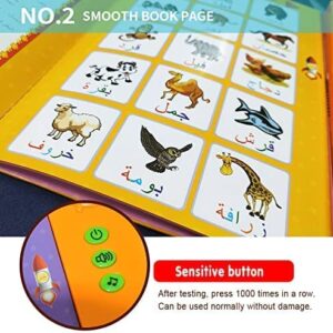 Educational book for children Arabic language, learning letters, numbers, colors and shapes, Arabic, learning writing, reading and hearing, An interactive books, Speech Therapy, Arabic Preschool Toys.