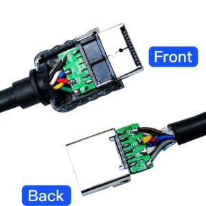 HTDYOO RGB SCART Cable compatible for PS1/2/3(3.28 Feet)