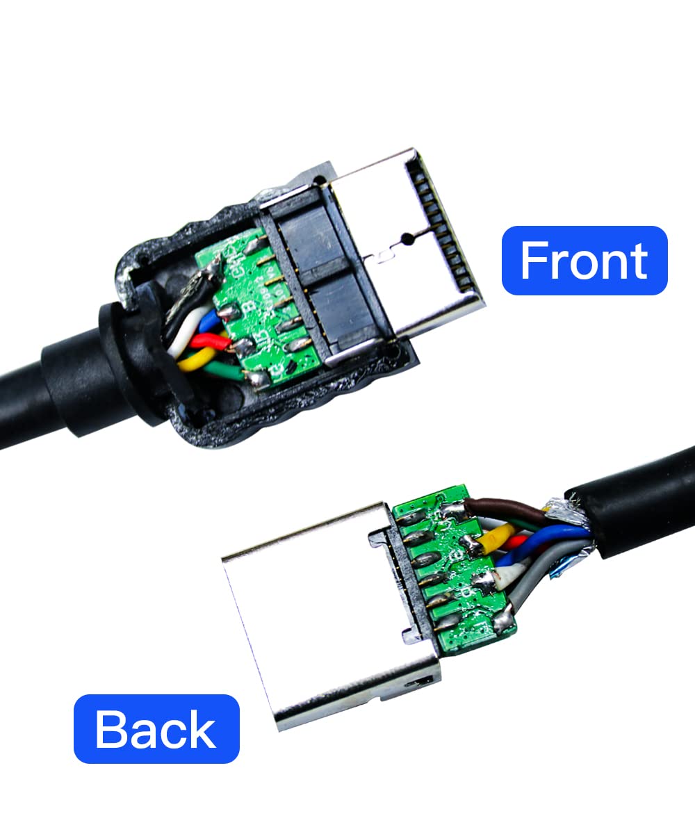 HTDYOO RGB SCART Cable compatible for PS1/2/3(3.28 Feet)