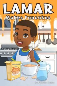 lamar makes pancakes