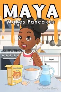 maya makes pancakes