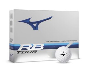 mizuno rb tour golf balls (one dozen)