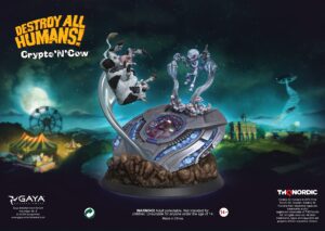 destroy all humans! crypto'n'cow figurine