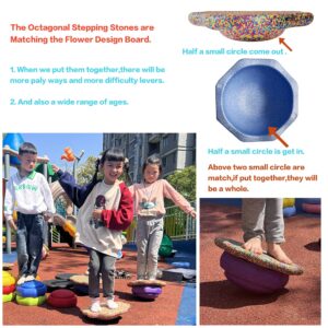 Balance Stepping Stones for Kids(6pcs/set),Kids Stepping Stones,Toddler Stepping Stones,Stepping Stones for Toddlers,Balance Stepping Stones Kids,Sensory Stepping Stones,Kids Stepping Stones Balance