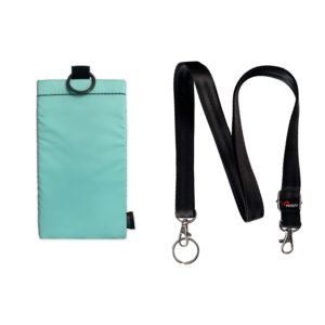 phoozy apollo ii thermal phone case with agion lining and keyring + cross body strap for easy carry of the apollo