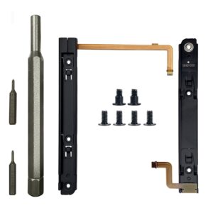 Onyehn Original Right and Left Slide Rail Replacement,Replace Broken/Worn Slider Rails for Nintendo Switch OLED HEG-001 Console