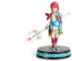 first 4 figures - legend of zelda: breath of the wild - mipha pvc statue