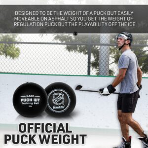 Franklin Sports Stickhandling Balls Training Aid - Hockey Balls Training Aid - Four Balls Included - Deke Kit