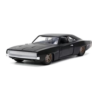 Fast & Furious 1:32 Dom's Dodge Charger & 1968 Dodge Charger Widebody Die-cast Car Twin Pack, Toys for Kids and Adults