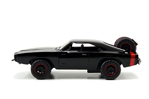 Fast & Furious 1:32 Dom's Dodge Charger & 1968 Dodge Charger Widebody Die-cast Car Twin Pack, Toys for Kids and Adults