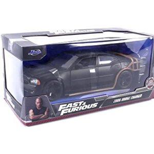 Jada Fast & Furious 1:24 2006 Dodge Charger Heist Car Die-cast Car, Toys for Kids and Adults