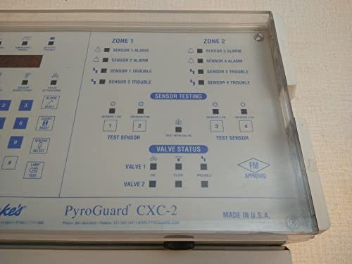 Used Compatible with Clarks PyroGuard CXC-2 System Console Controller Compatible with Box