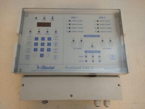 used compatible with clarks pyroguard cxc-2 system console controller compatible with box