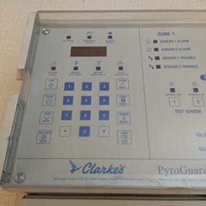 Used Compatible with Clarks PyroGuard CXC-2 System Console Controller Compatible with Box