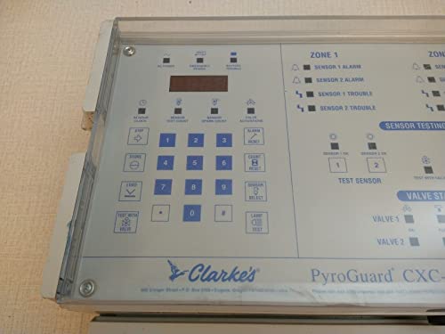 Used Compatible with Clarks PyroGuard CXC-2 System Console Controller Compatible with Box