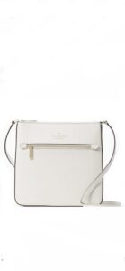 kate spade sadie north south crossbody purse (parchment)