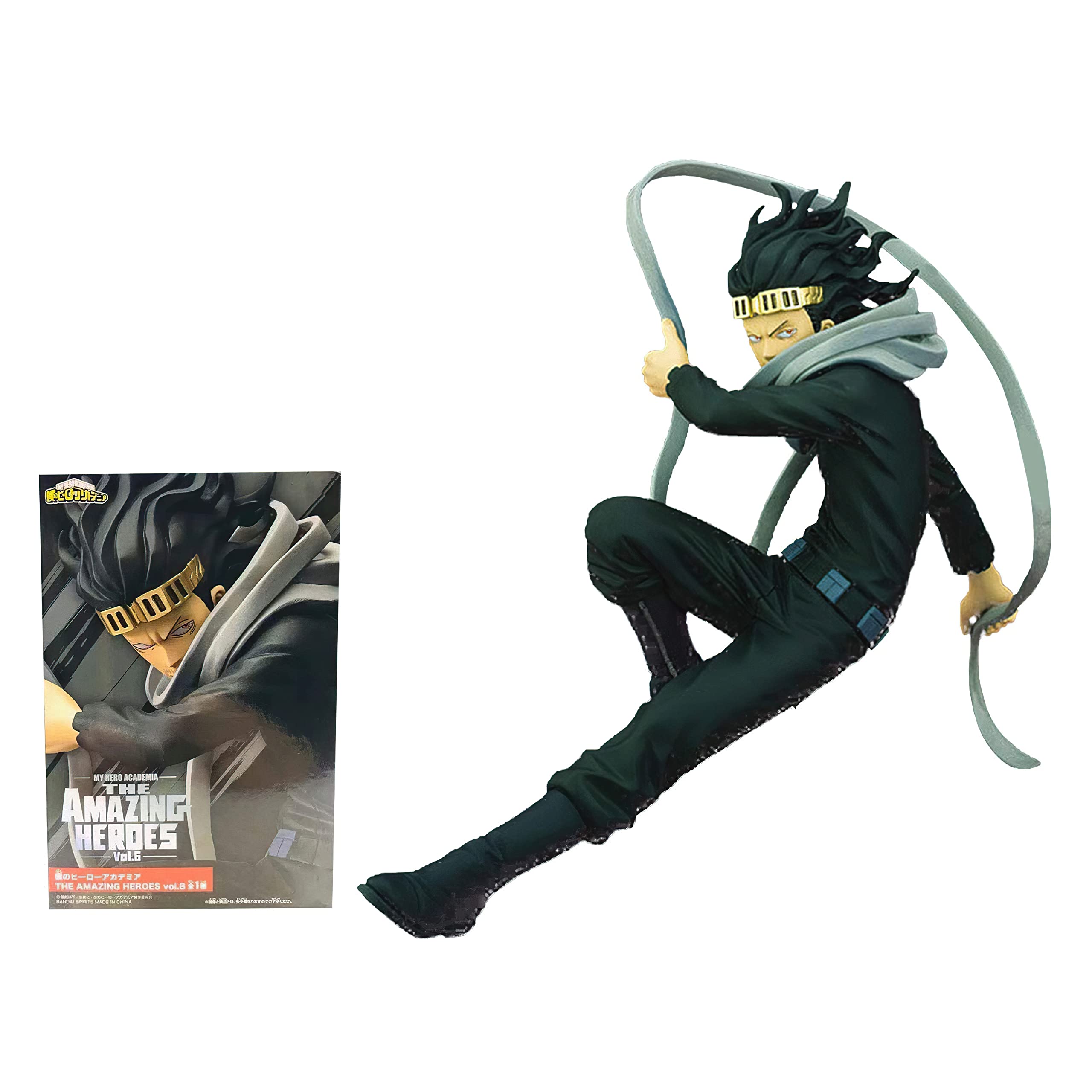 MHA Shota Aizawa Figure,MHA Figure Anime Cartoon Characters Statue Collectibles Model Figure PVC Statue Model Doll Desktop Decoration Ornaments Action Figure Statue