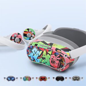 for pico 4 vr glasses handle skin funny decal, 3d sticker game accessories film protective skin (street culture)