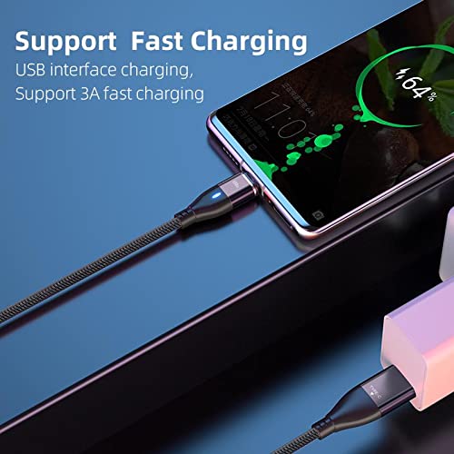 BoxWave Cable Compatible with Logitech Zone Wireless Headset - MagnetoSnap PD AllCharge Cable (100W), Magnet PD 100W Charging Cable USB Type-C Micro USB for Logitech Zone Wireless Headset - Jet Black