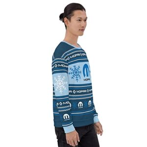 Mopar Logo Holiday Unisex Crew Neck Sweatshirt