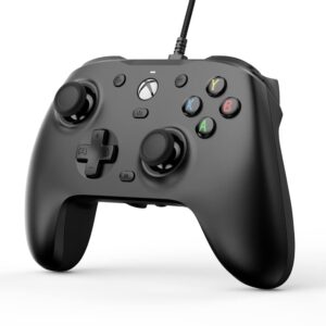 gamesir g7 wired game controller for xbox series x|s, xbox one, windows 10/11, pc controller gamepad with mappable buttons, 3.5mm audio jack and 2 swappable faceplates