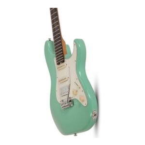 Schecter Nick Johnston Traditional HSS 6-String Electric Guitar in Atomic Green with Schecter Universal Hard Shell Case