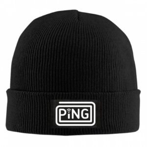 ovjircd ping beanie hat for women men winter hat womens cuffed winter beanie warm skull cap plain knit hat cap black