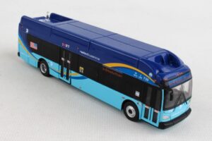 new flyer xcelsior mta nyc transit select bus service 1/87 scale dw new in the box