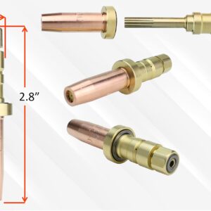 SÜA® - Propane Cutting Tip - Replacement for Smith/Miller Medium Duty MC40 Series (Small Tips) - Size: 00