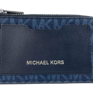 Michael Kors L Zip Wallet (Admiral/ Pale Blue)