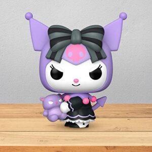 POP Funko Sanrio Pop! Kuromi (with Baku) Vinyl Figure Hot Topic Exclusive, Purple (66430)