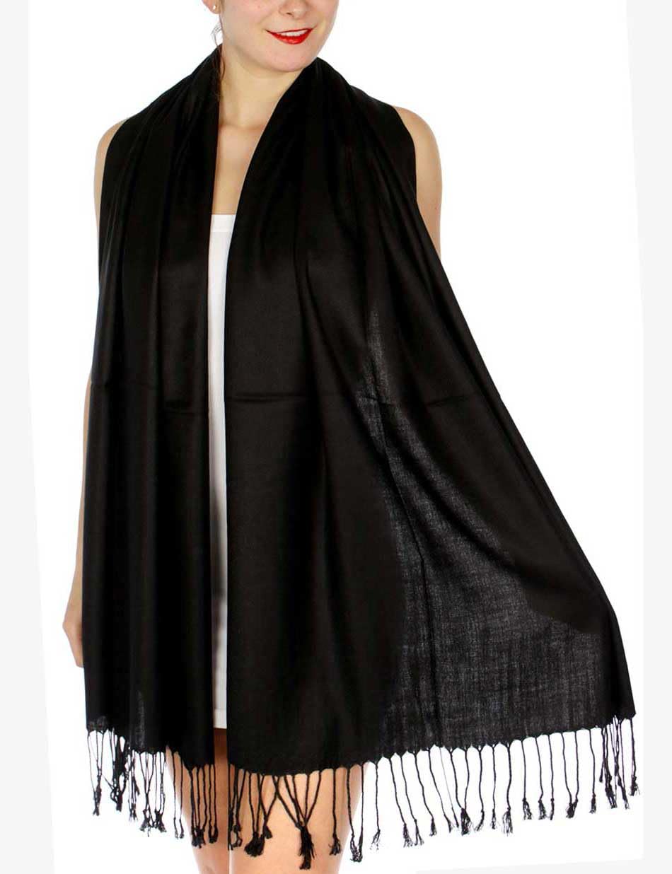 SERENITA Pashmina Shawls Wraps for Women. Dress Cover Up Formal. Cashmere Feel Wrap for Evening Dress.