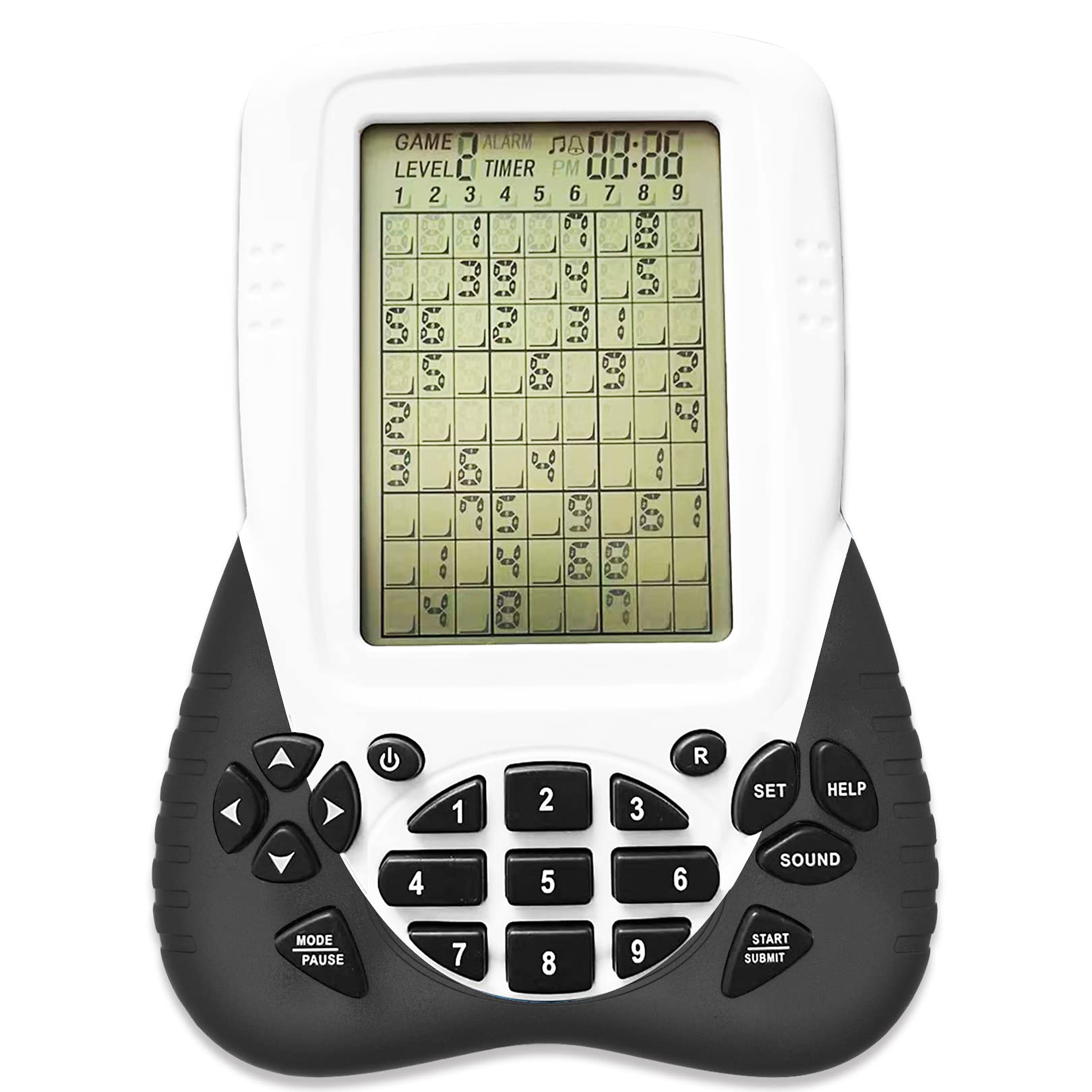 TEBIYOU Sudoku Electronic Brain Games Console for Kids Aldults Elderly with Two Million 9×9's Puzzles from Easy to Hard 3.5 Inches Eye Protection Screen (Black)