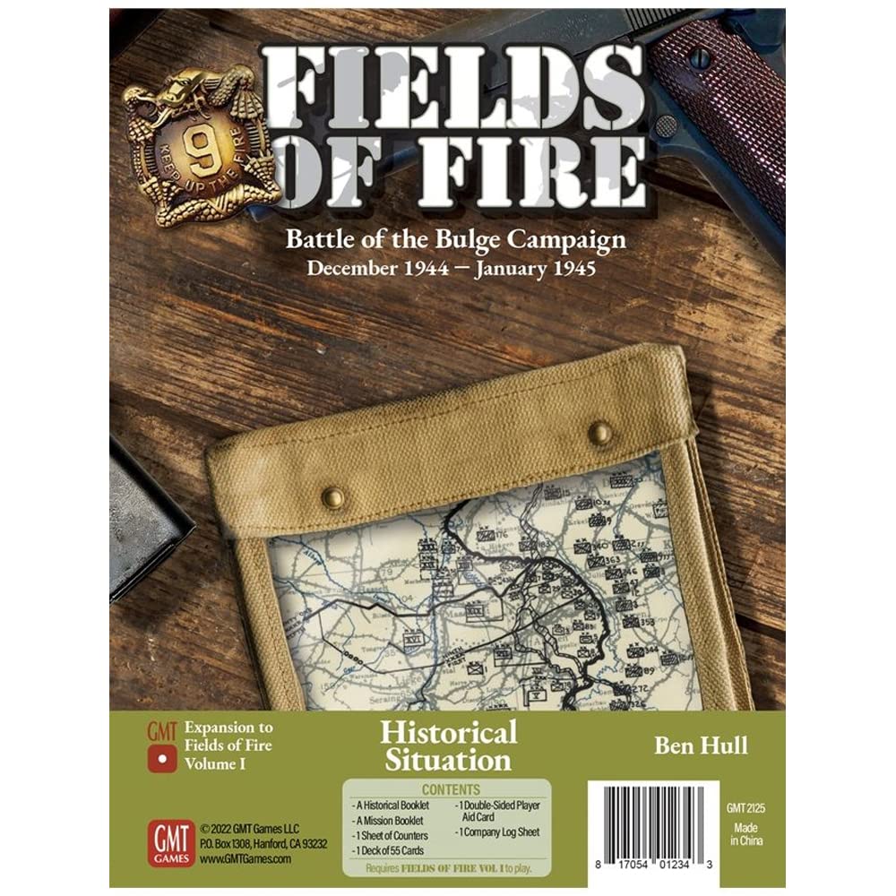 GMT: Battle of The Bulge Campaign Expansion Kit #1 for The Fields of Fire boardgame