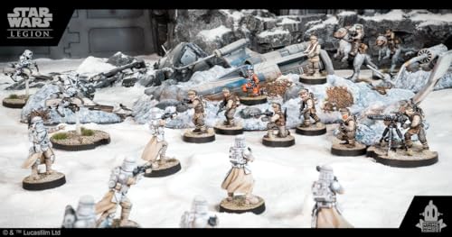 Atomic Mass Games Star Wars Legion Crashed X-Wing Terrain Expansion | Two Player Battle Game | Miniatures Game | Strategy Game for Adults and Teens | Ages 14+ | Average Playtime 3 Hours