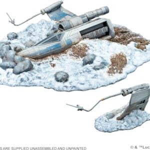 Atomic Mass Games Star Wars Legion Crashed X-Wing Terrain Expansion | Two Player Battle Game | Miniatures Game | Strategy Game for Adults and Teens | Ages 14+ | Average Playtime 3 Hours