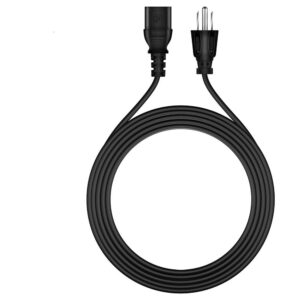 aprelco 5ft ul listed ac power cord cable compatible with xbox one 1 brick charger adapter