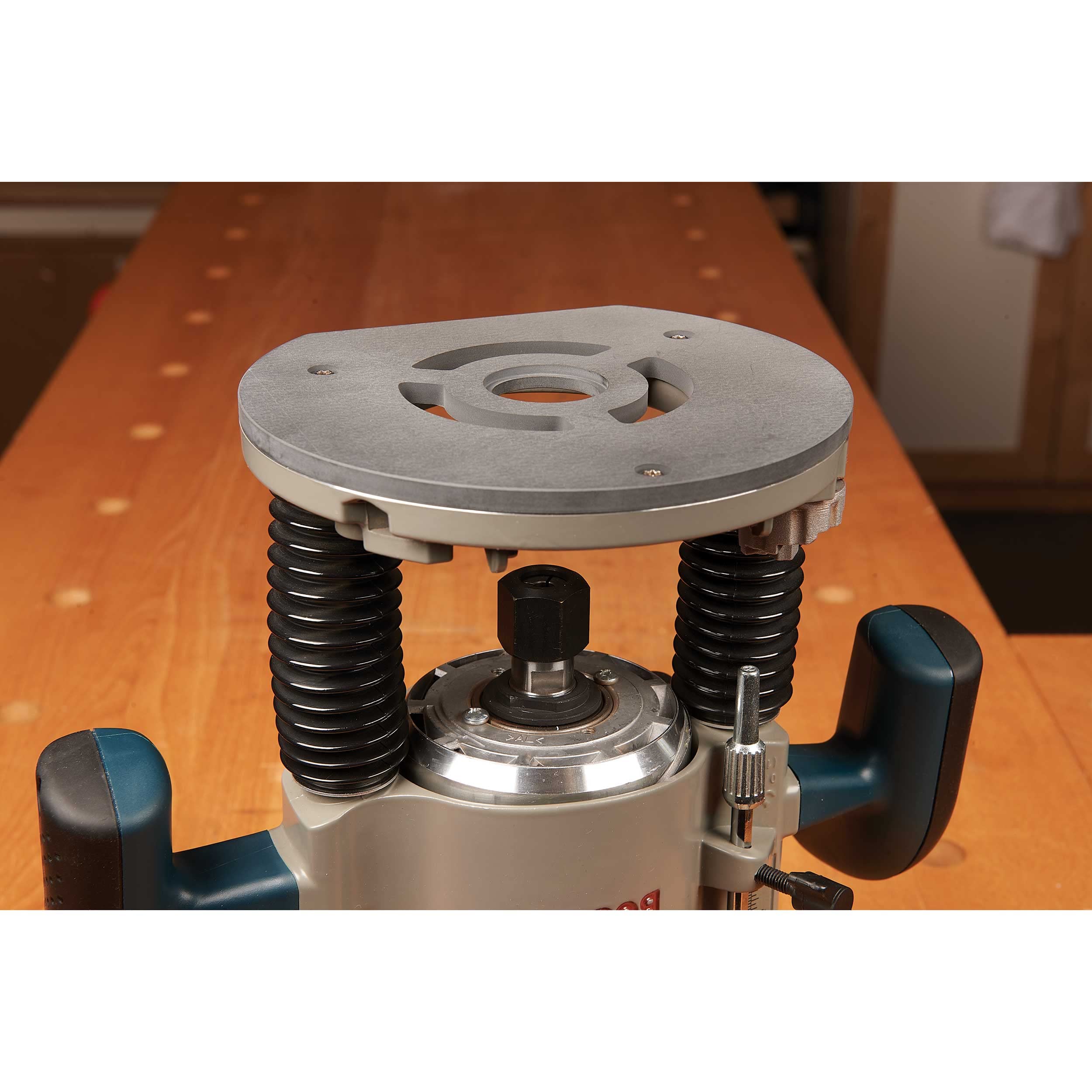 WOODRIVER Router Baseplate for Bosch 1617 Plunge Base