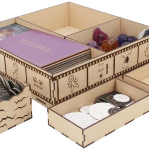 The Broken Token Game Organizer Compatible with Villainous