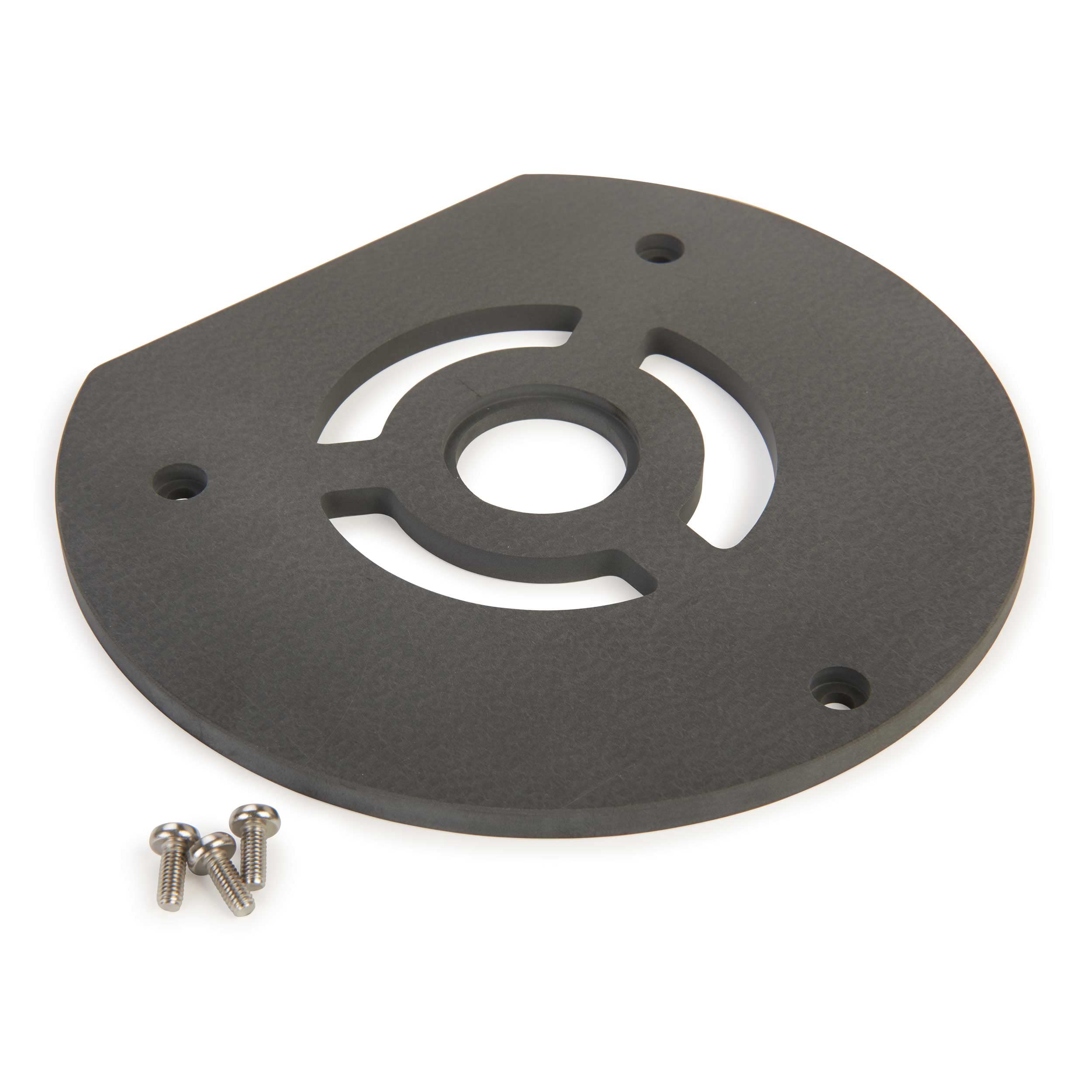 WOODRIVER Router Baseplate for Bosch 1617 Plunge Base