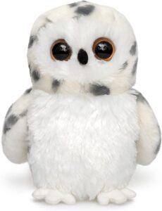 jolitee hedda owl stuffed animal, stuffed owl plush toy (hedda owl)