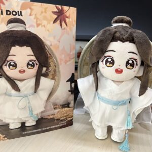 XFApreal Plush Doll, Xie Lian Hua Cheng Dress-Up Doll, Anime Figures Doll of Heaven Official's Blessing: Tian Guan Ci Fu (Xie-lian, Cotton)