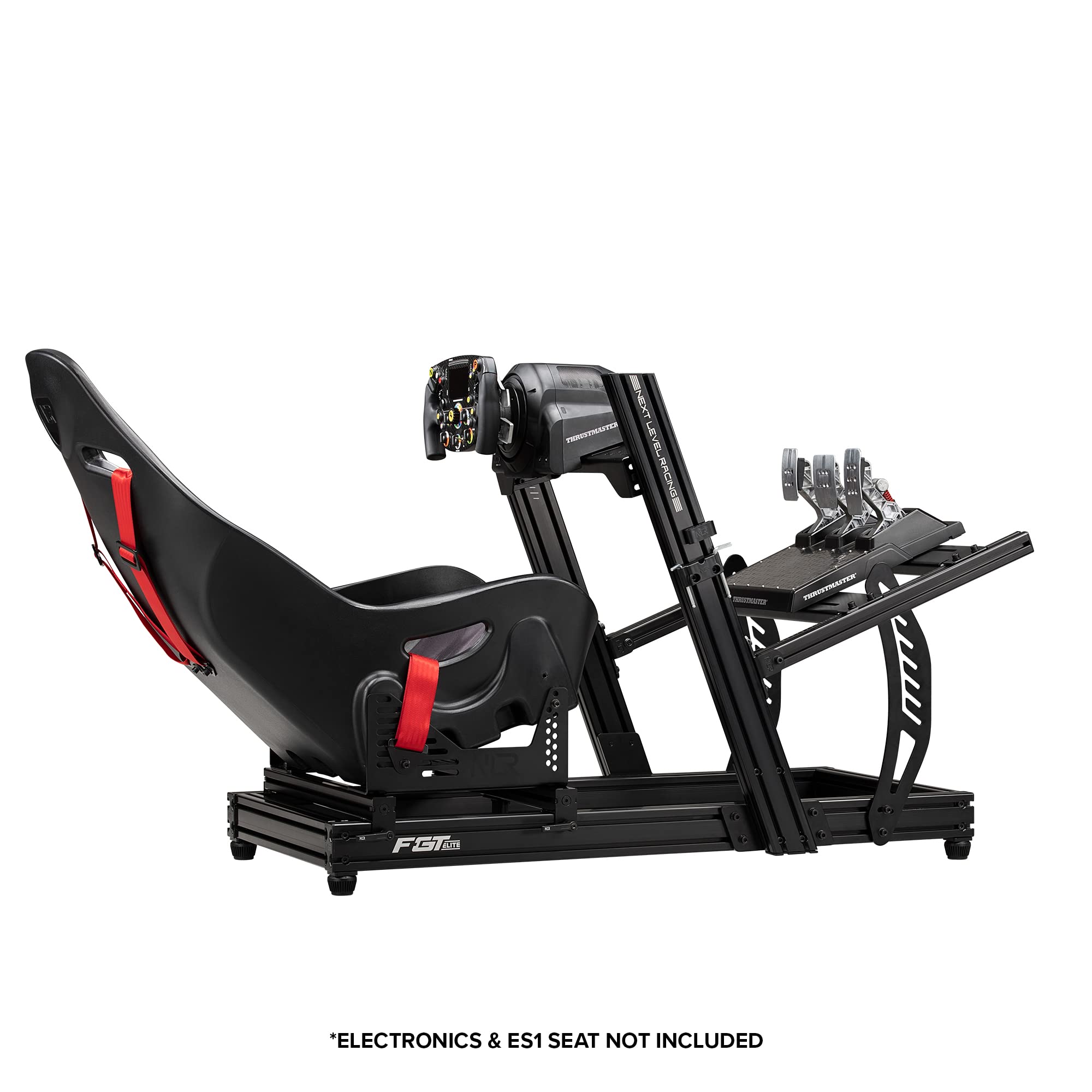 Next Level Racing F-GTElite Lite Racing Simulator Cockpit- Wheel Plate Edition (NLR-E032)