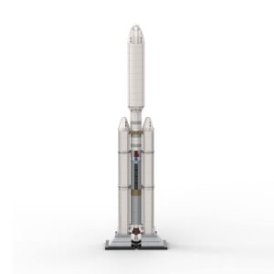 VONADO Titan Rocket Building Block Set, 1:110 Model IV-B Space Rocket Toy, Outer Space Rocket for Kids Adults, New 2022 (939 Pcs)